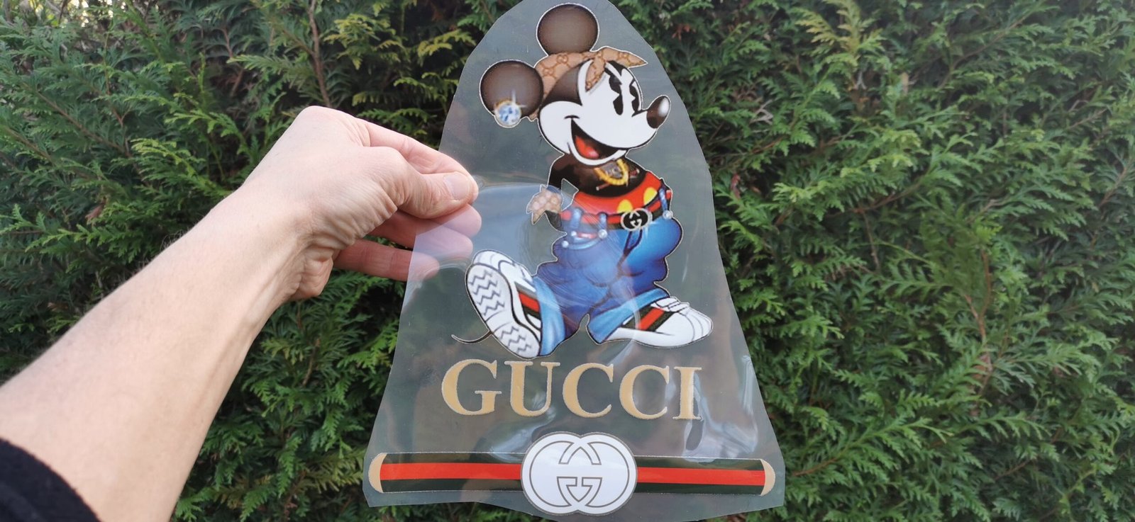 Gucci Mickey Big Color Logo – Iron-on